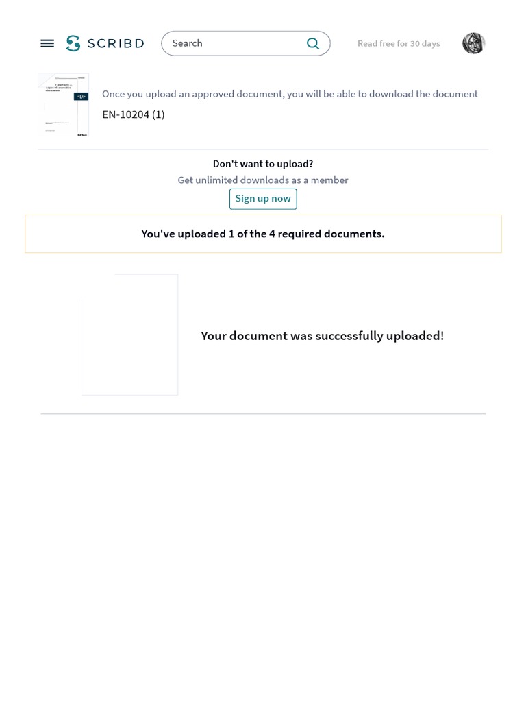 Once You Upload An Approved Document, You Will Be Able To Download The ...