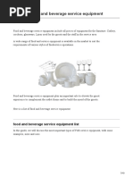 01 Introduction To Food Service Operations | PDF | Restaurants | Cafeteria