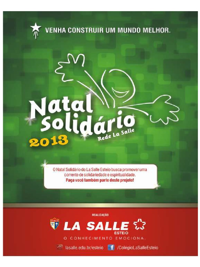 exemplo de projeto de Natal | PDF | Natal | Escolas