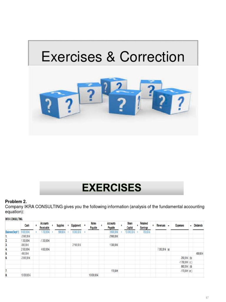 TD2&CORRECTION | PDF | Retained Earnings | Expense
