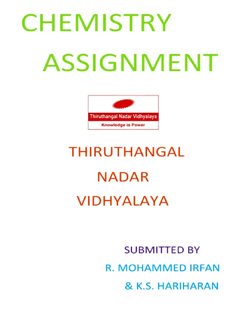 Chemistry Assignment Class 12 | PDF | Acid | Gastroenterology