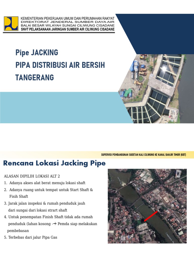 Materi Jacking Pipa Tangerang | PDF
