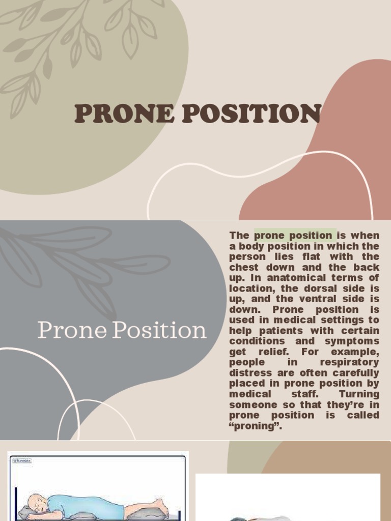 Prone Position | PDF | Anatomical Terms Of Motion | Surgery