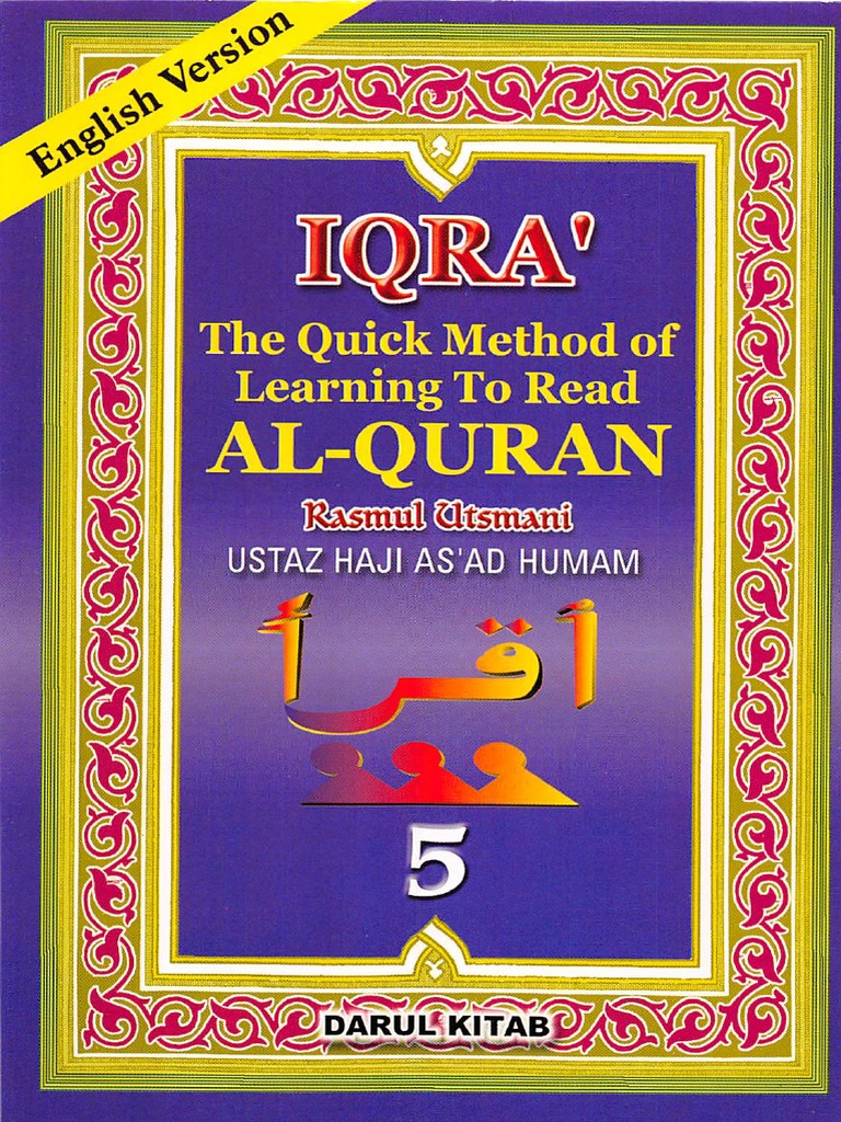 Iqra' Book 5 - Ustaz Haji As'ad Humam PDF | PDF