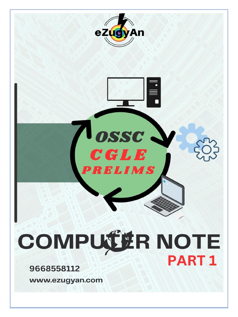 OSSC CGL Computer MCQ Practice Guide | PDF | File System | Microsoft ...