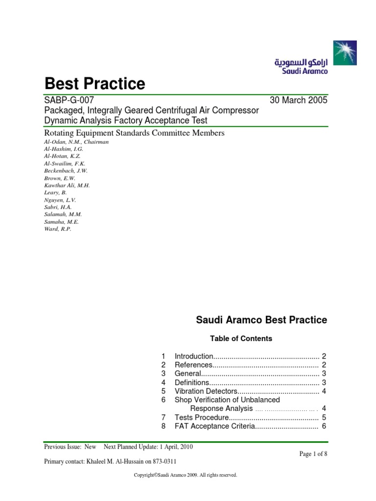 Sabp G 007 | PDF | Machines | Applied And Interdisciplinary Physics