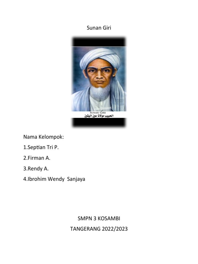 Sunan Giri | PDF