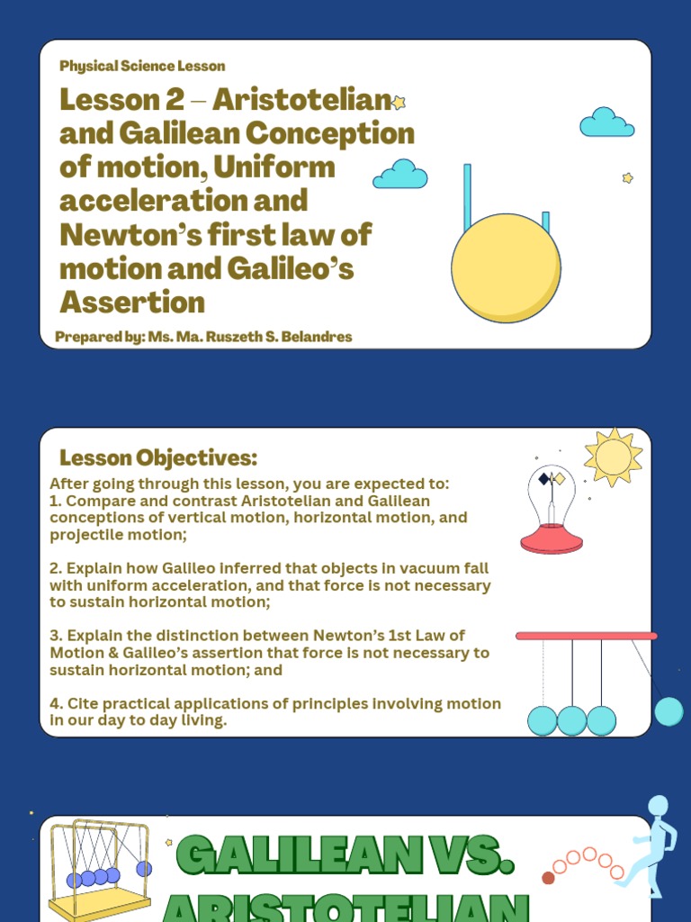 Physical Science Quarter 4 Lesson 2 | PDF | Force | Inertia