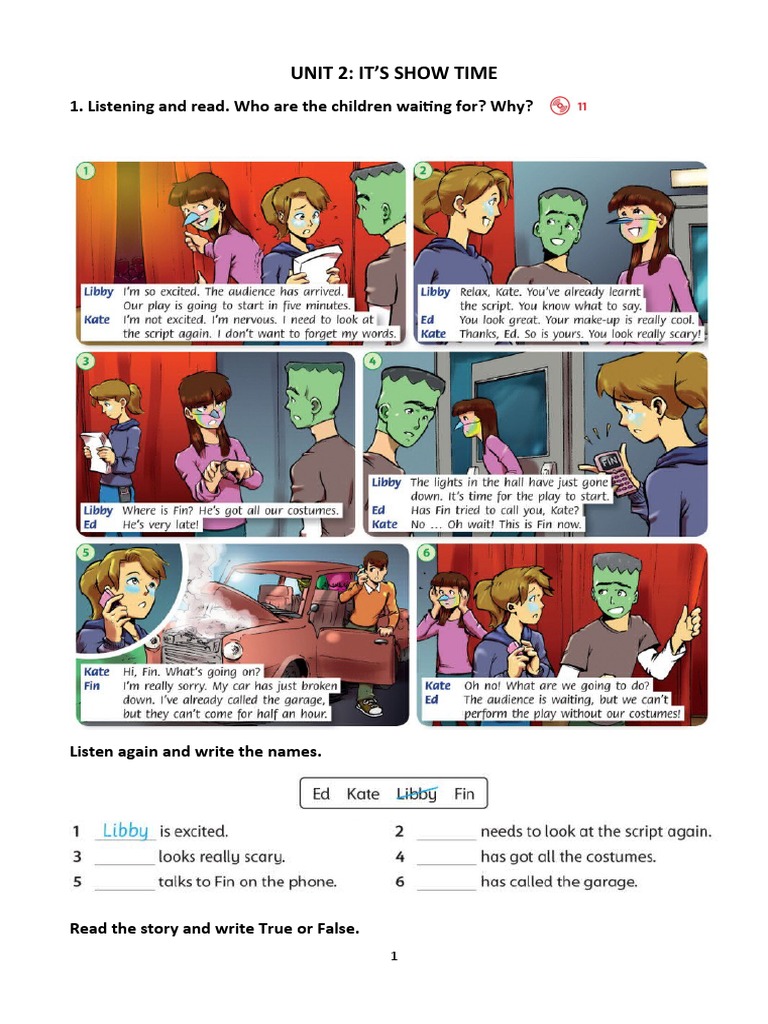 Unit 2 - It's Show Time | PDF