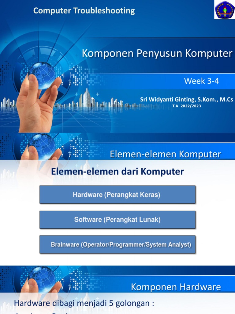Komponen Penting Penyusun Komputer: Panduan Lengkap untuk Pemula