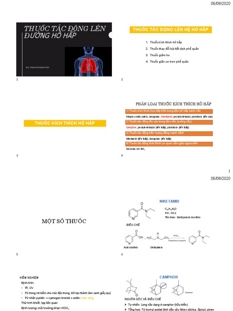 Thuoc Tac Dong Len He Ho Hap | PDF