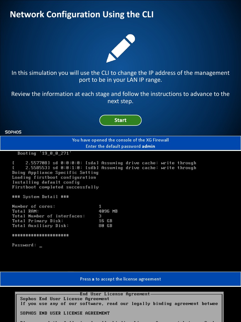 CLI Network Setup Guide | PDF