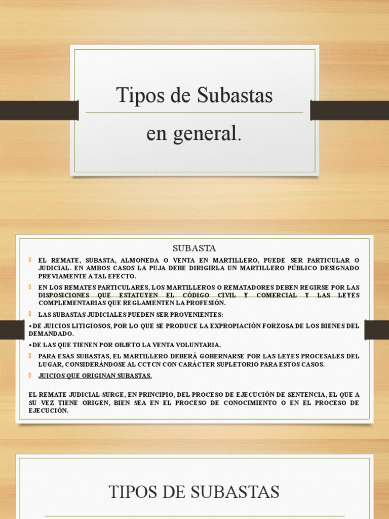 Subasta A2 | PDF | Subasta
