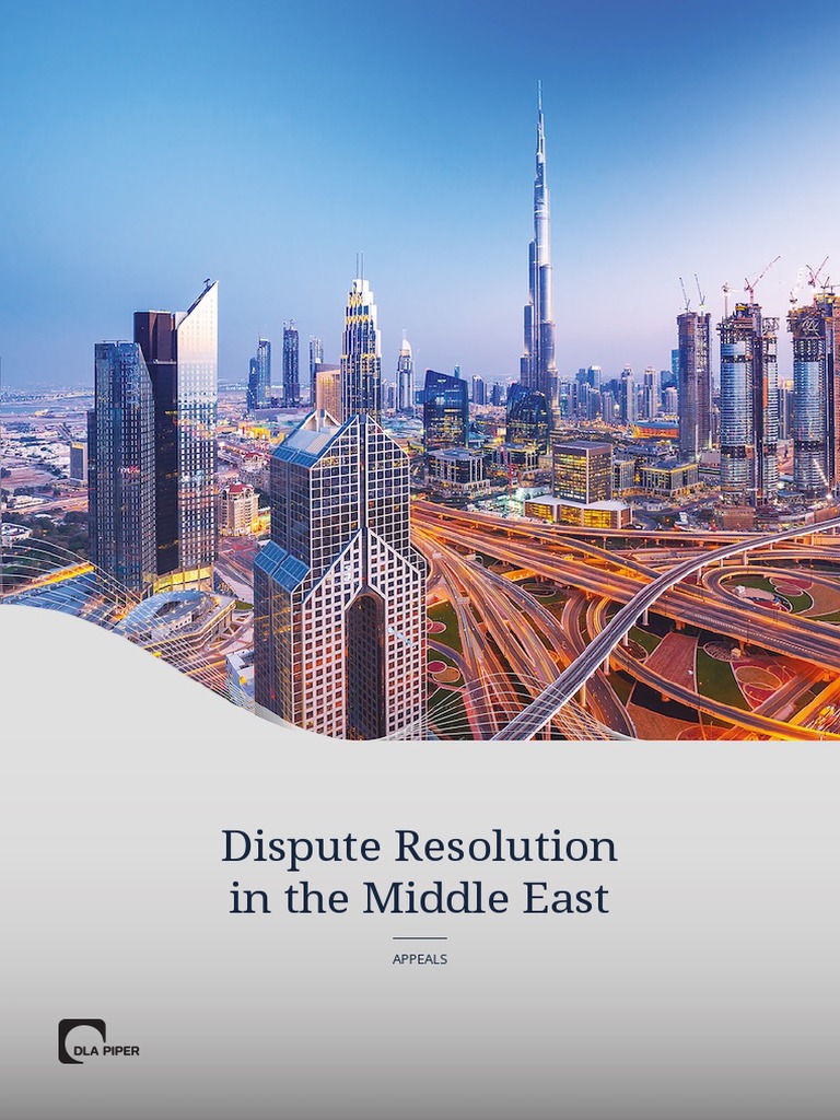 Dla Piper Middle East Disputes Appeals Pdf Arbitration Appeal