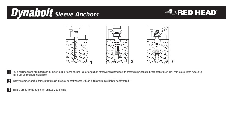 Dyna Bolt Install | PDF