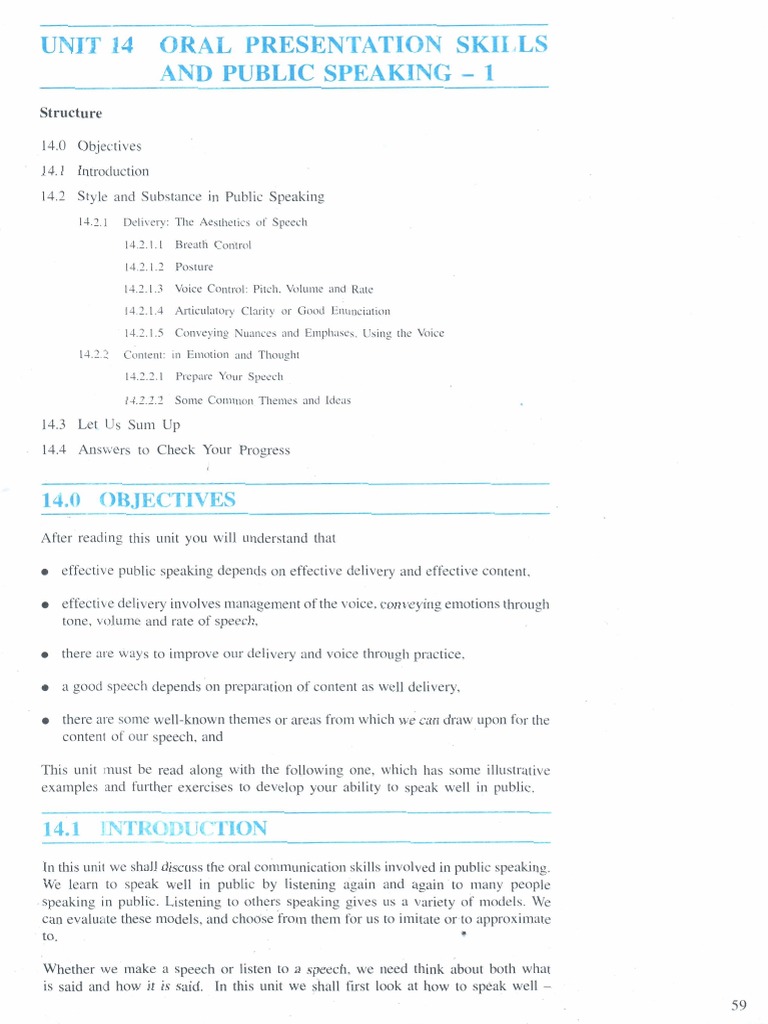 Oral Presentation Skills & Public Speaking | Download Free PDF | Public ...