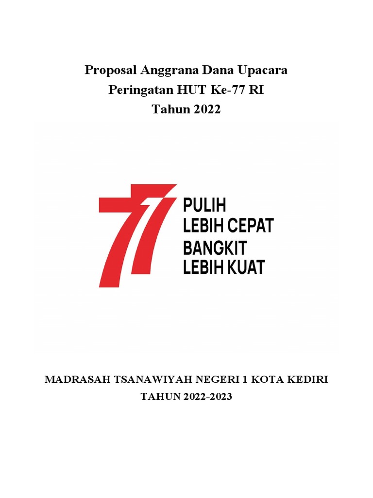 Anggaran Dana 17 Agustus | PDF