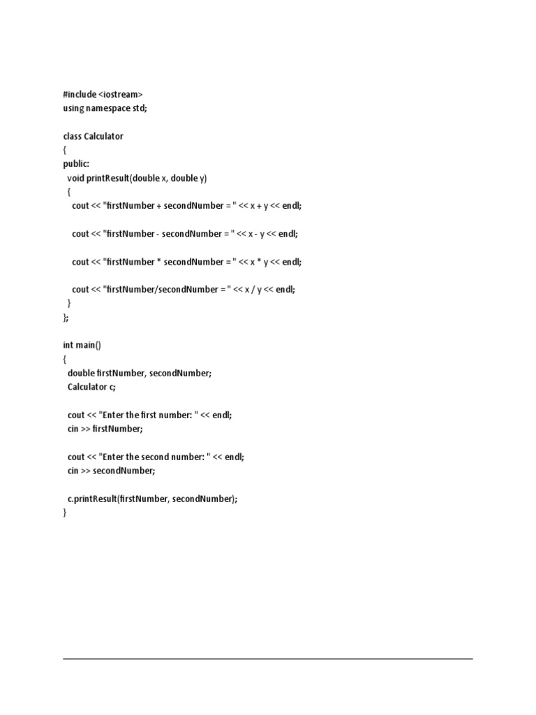 Classes and Objects | PDF | Namespace | Computer Programming