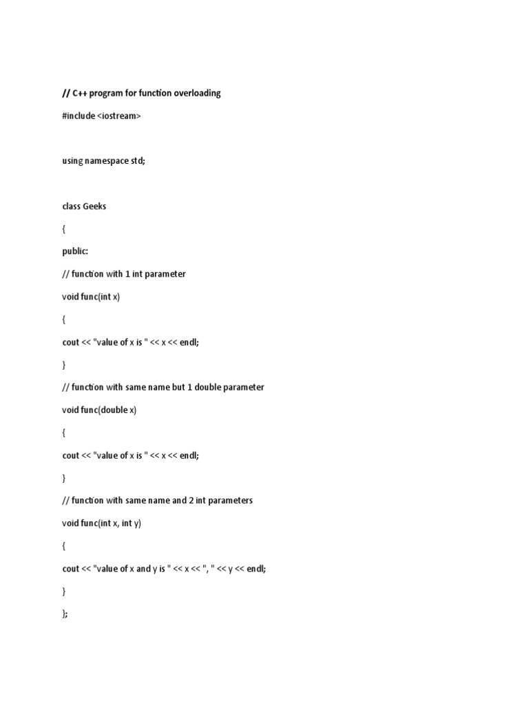 Polymorphism Program Pdf Inheritance Object Oriented Programming Parameter Computer