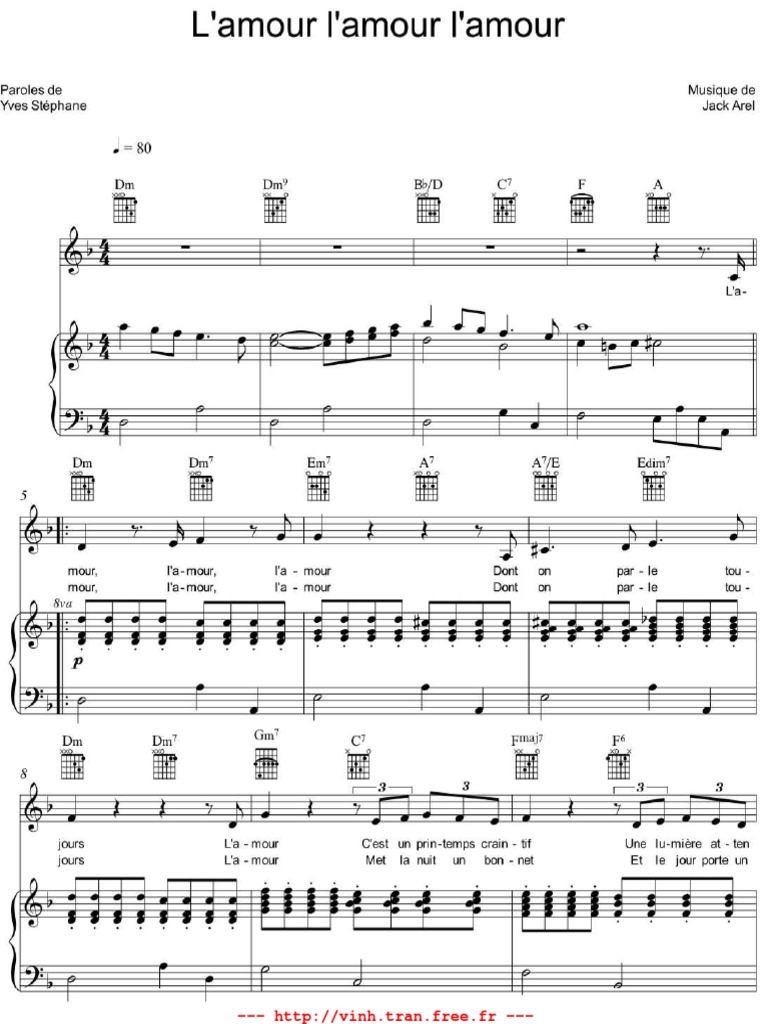 L'Amour L'amour L'amour | PDF