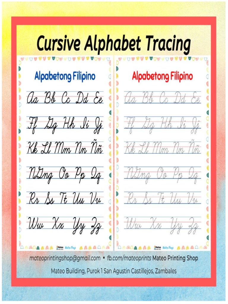 Alphabet in Filipino | PDF
