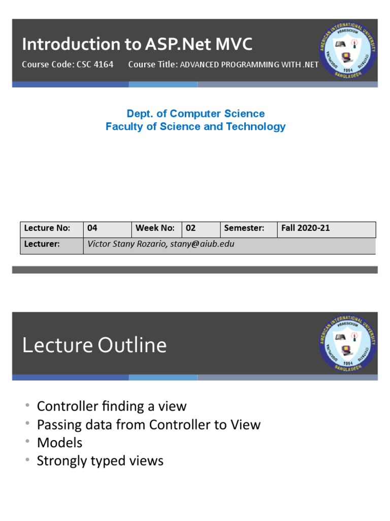 Week 2 Lecture 4 Lab | PDF | Model–View–Controller | Computing