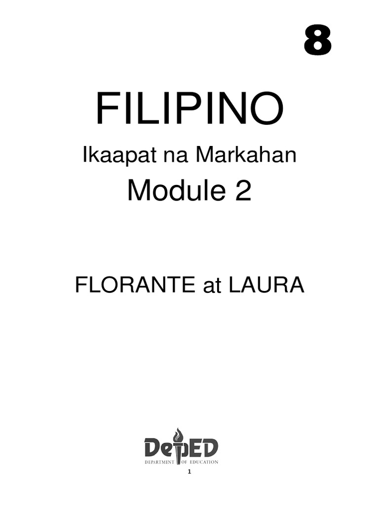 Fil 8 4TH Quarter Module 2 | PDF