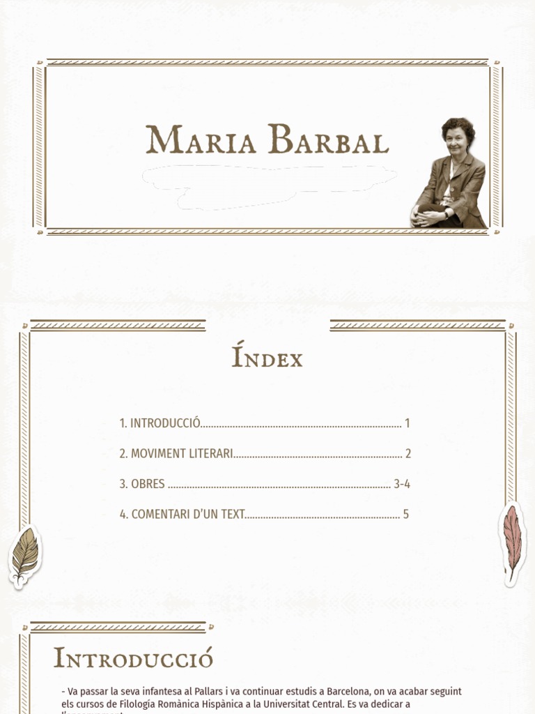 Maria Barbal | PDF