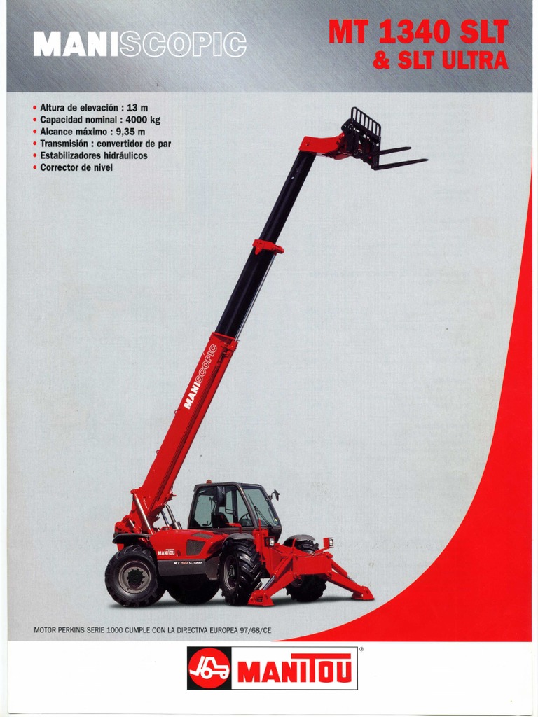 Caracteristicas Manitou | PDF