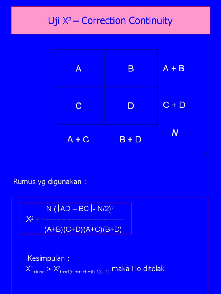 4 - UJI Continuity Correction | PDF