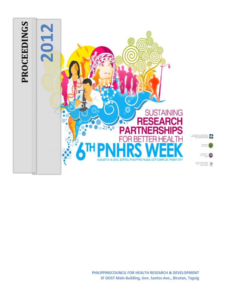 Pnhrs Week 2012 | PDF | Governance | Consortium