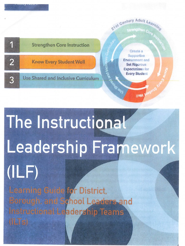 Instructional Leadership Framework | PDF