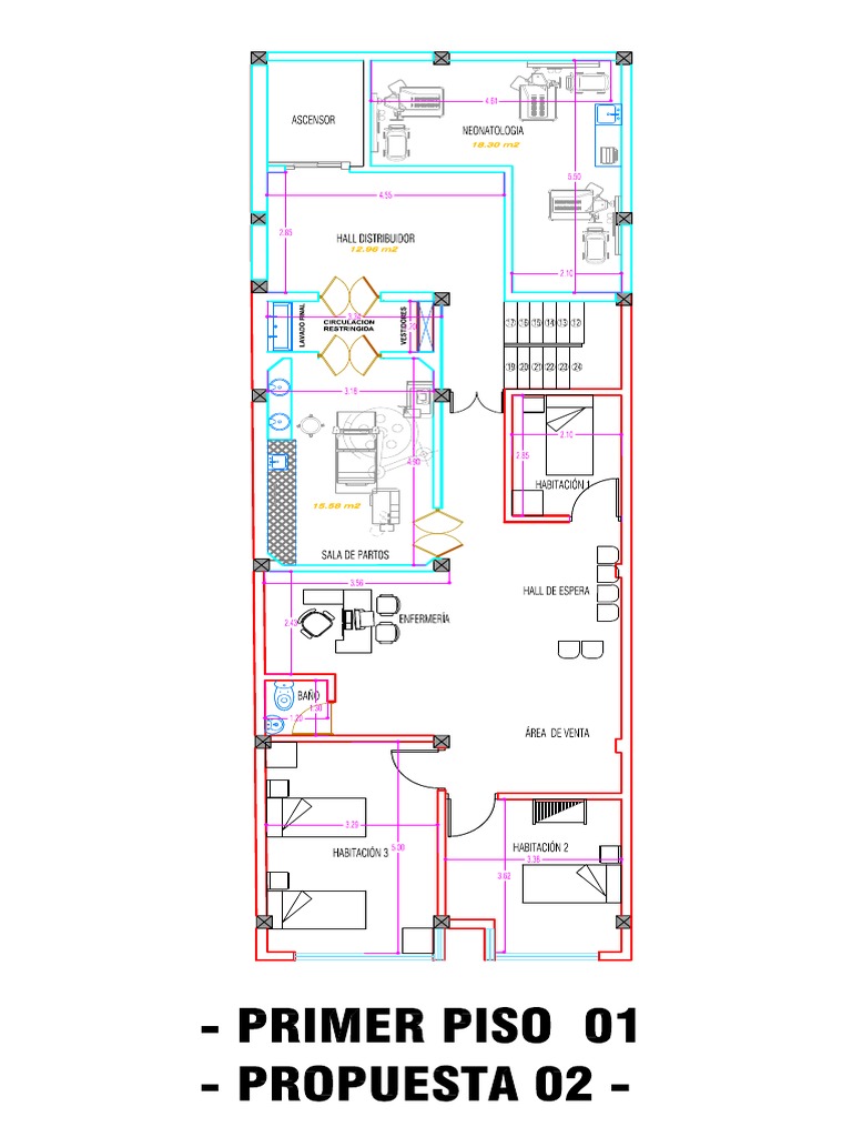 Primer Piso Propuesta 2 | PDF