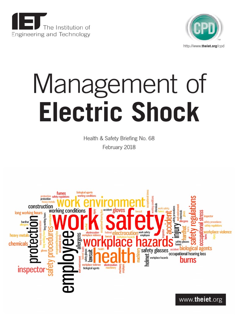Management of Electric Shock | PDF | Injury | Burn