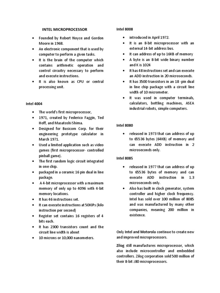CPE 14 Reviewer Module 1 2 | PDF | Central Processing Unit | Multi Core Processor
