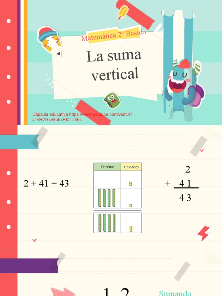 Suma Vertical 3º Básico | PDF | Algoritmos | Algoritmos y Estructuras ...