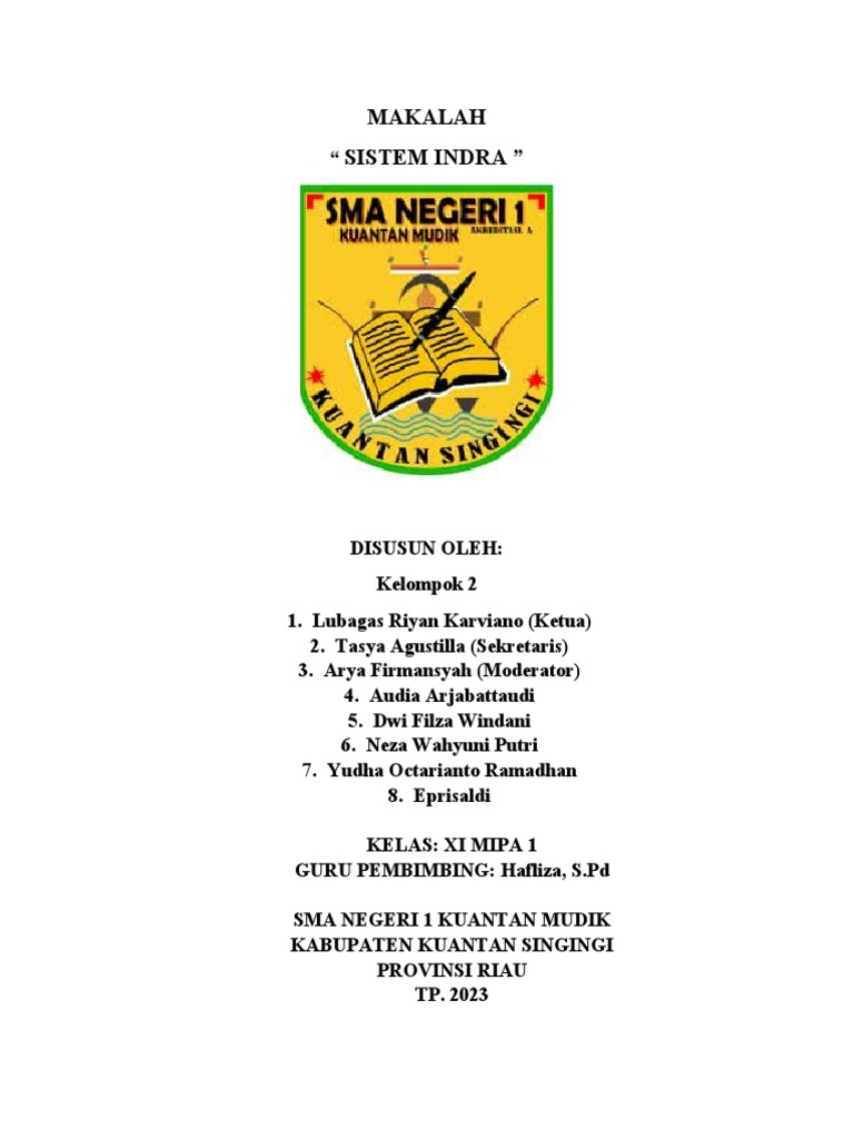 Alat Indra Manusia: Penglihatan, Pengecapan, Penciuman | PDF