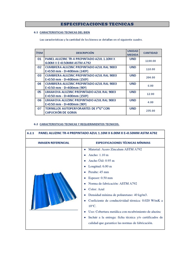 Para Cotizar | PDF | Tornillo | Materiales