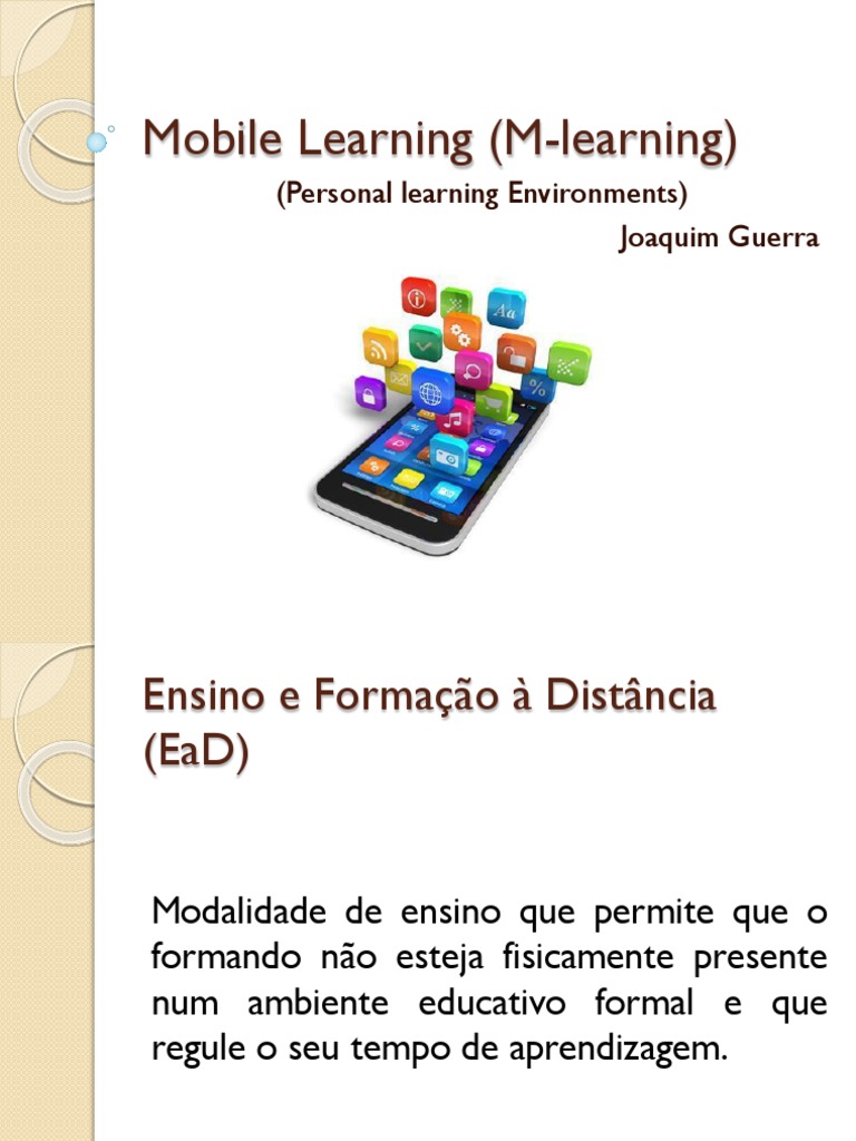 10.mobile Learning (M-Learning) - PLE | PDF | Informática | Aprendizado