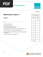 Mathematics: Stage 3 Paper 1 | PDF