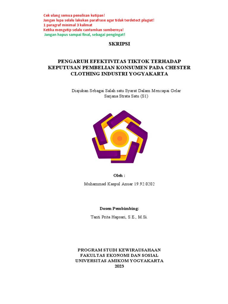 Bab 2 Revisi 4 Lanjut Buat Draft Bab 3 | PDF