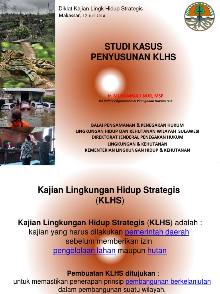 KLHS untuk Pengelolaan Lingkungan Berkelanjutan | PDF