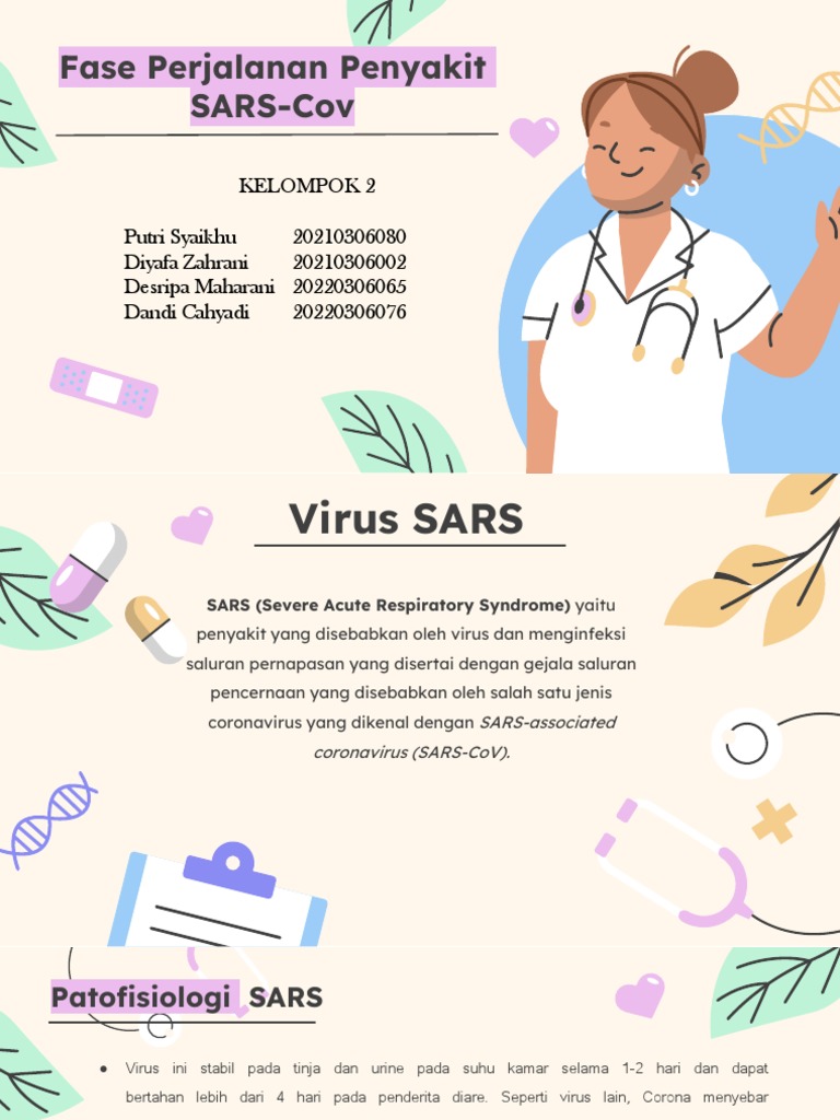 Riwayat Ilmiah Penyakit SARS COV | PDF | Sains & Matematika