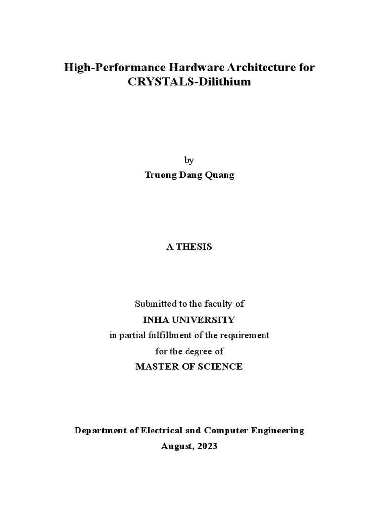 Thesis | PDF | Cryptography | Applied Mathematics