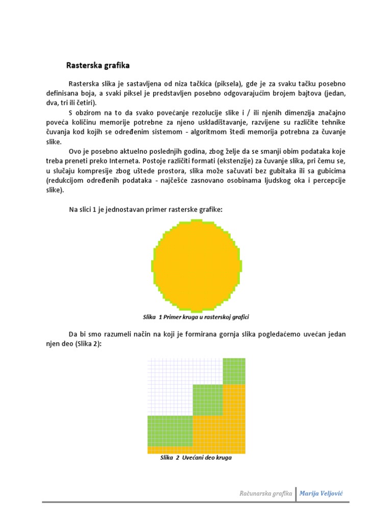 Rasterska Grafika | PDF