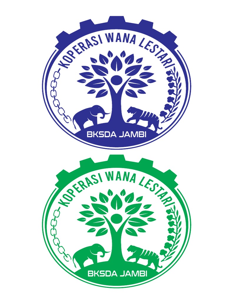 Revisual Logo Koperasi Wana Lestari Bksda Jambi | PDF