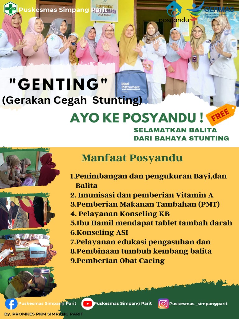poster posyandu 2 terbaru (1) | PDF