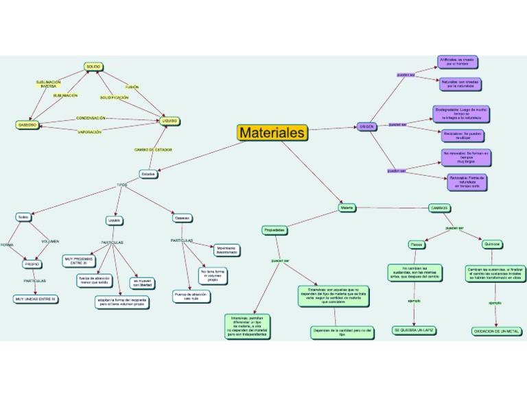 Raiz Conceptual Naturales Primer Año Tema 1 (1) .Cmap - Cmap | PDF