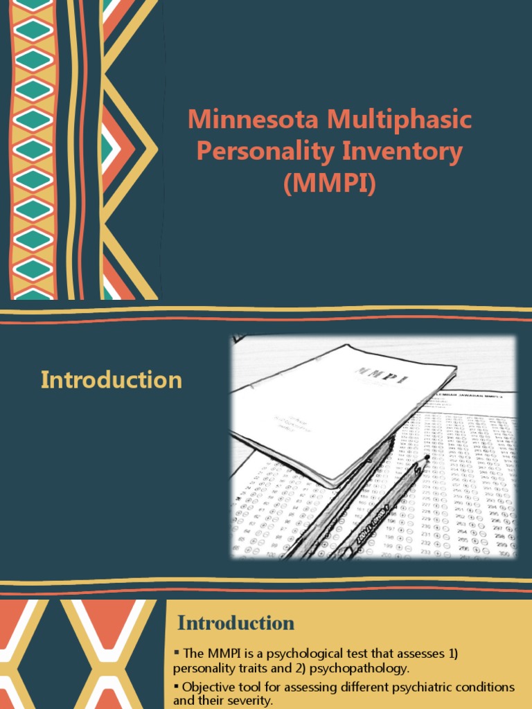 Minnesota Multiphasic Personality Inventory | PDF | Mental Disorder ...