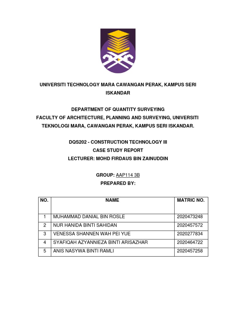 Assignment Constech - Sem 3 | PDF | Concrete | Framing (Construction)